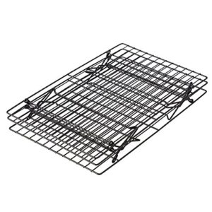 Wilton Excelle Elite 3-Tier Cooling Rack for Cookies, Cake and More, Black