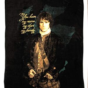 Outlander Jamie Fraser Fleece Blanket