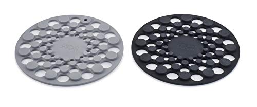 Joseph Joseph Spot-On Set of 2 Silicone Trivets, One Size, Gray