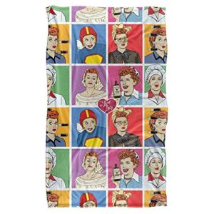 Trevco I Love Lucy Comic Silky Touch Super Soft Throw Blanket 36" x 58"