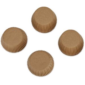 Gifbera Natural Cupcake Liners Standard Baking Cups 400-Count, Unbleached No Smell Paper