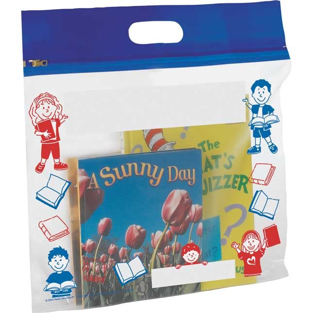 12 Extra Large Thick Plastic Press and Seal Storage Bags, Great for Individual Use in a Classroom