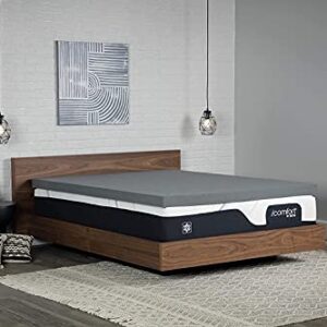 Serta Carbon Dream 3" Memory Foam Mattress Topper