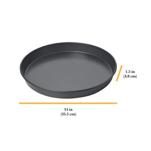 Chicago Metallic Deep Dish Pizza pan, 14-Inch diameter