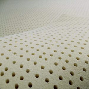 Latex Mattress Topper - 4 inch Organic Latex with Cover (Soft/Medium Flippable) (Twin)