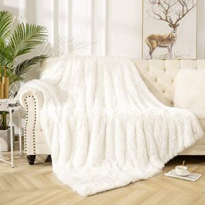 vasofe fuzzy blanket sherpa blankets fluffy soft fuzzy faux fur throw blanket for xmas couch sofa photo home decor plush blanket white bed throw size