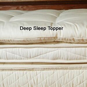 Holy Lamb Organics Wool Mattress Toppers - Ultimate (King Ultimate Topper)