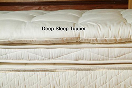 Holy Lamb Organics Wool Mattress Toppers - Ultimate (King Ultimate Topper)