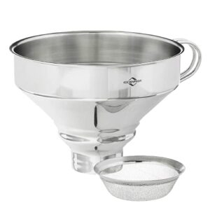 küchenprofi 18/10 stainless steel funnel with filter