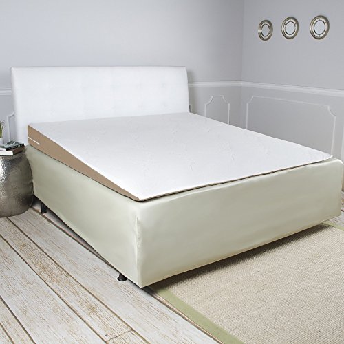 Avana Super Slant Giant Inclined Memory Foam Bed Wedge, Entire Queen-Size Bed