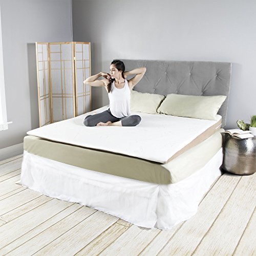 Avana Super Slant Giant Inclined Memory Foam Bed Wedge, Entire Queen-Size Bed