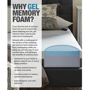 Slumber Solutions Essentials 8-inch Gel Memory Mattress Firm Full