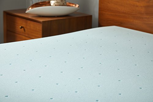 Bedsy Sleep 3" Gel Memory Foam Mattress Topper, Soft, Twin