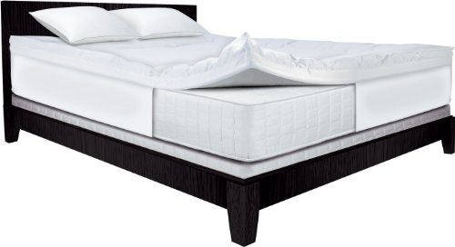 Serta 4-Inch Dual Layer Mattress Topper, California King