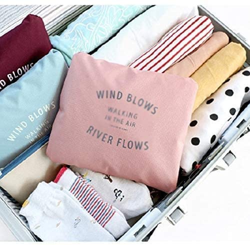 Askfairy Travel Storage Bag,Suitcase Storage Bag Large-Capacity Travel Handbag Clothes Storage Bag for Cloths Towel