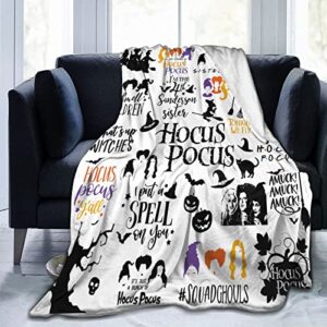 halloween blanket,soft flannel blanket air conditioner blanket sofa blanket anti pilling throw blankets 50"x40"