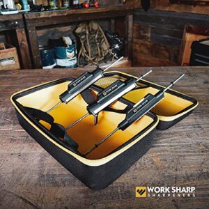 Upgrade Kit for Precision Adjust Knife Sharpener, Set of 7 Abrasives and Carry Case