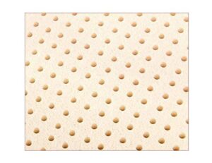 twin original talalay latex mattress pad toppers: (3" thick, 14 ild soft)