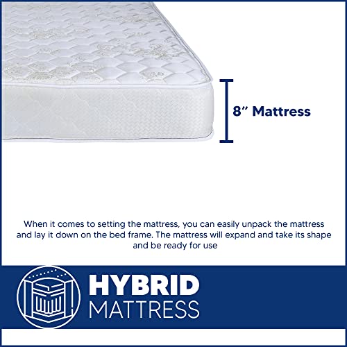 Spring Sleep, 9-Inch Gentle Firm Tight top Innerspring Mattress, Full XL