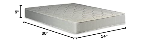 Spring Sleep, 9-Inch Gentle Firm Tight top Innerspring Mattress, Full XL