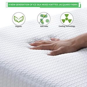 8 inch Full Size Mattress Gel & Charcoal Infused Memory Foam Mattress Full Medium Comfort CertiPUR-US Certified Motion Isolating Supporting Body Weight Relieve Pressure Washable Zipper Cover