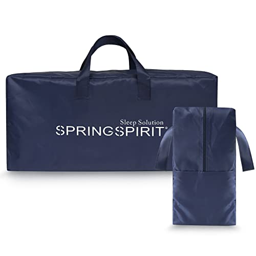 SPRINGSPIRIT Pack and Play Mattress Bag, Carry on Bag, Trifold Playard Carry Case, Multi-use Carrying Storage Bag for Travel, Portable & Durable Moving Bag, Waterproof (26"×12.5"×5.5")