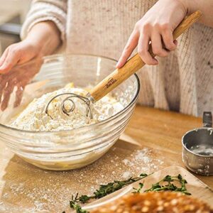 Danish Dough Whisk Bread Mixer - Hook Dutch Pizza Dough Making Bread Mixer Whisk Hooks Accessories Wisks - Great As A Gift