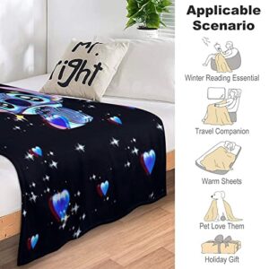 Anime Blankets Ultra-Soft Throw Blanket for Couch, Plush Cozy Blankets for Sofa Bed Lightweight Blankets 50"x60"