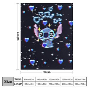 Anime Blankets Ultra-Soft Throw Blanket for Couch, Plush Cozy Blankets for Sofa Bed Lightweight Blankets 50"x60"