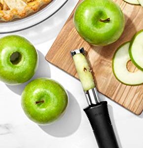 OXO Good Grips Apple Corer,1 EA, Silver/Black