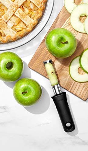 OXO Good Grips Apple Corer,1 EA, Silver/Black