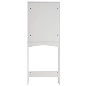 Recaceik Bathroom Storage Over Toilet, Over The Toilet Storage Cabinet with 2 Doors, Freestanding Bathroom Shelf Cabinet Organizer for Toilet, Laundry Room -23.60" L x 9.00" W x 61.80" H