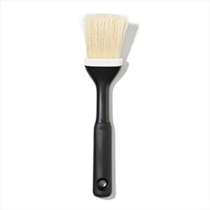 oxo good grips natural pastry brush | natural boar bristles | non-slip grip | dishwasher safe | ideal for butter, oil, and baking