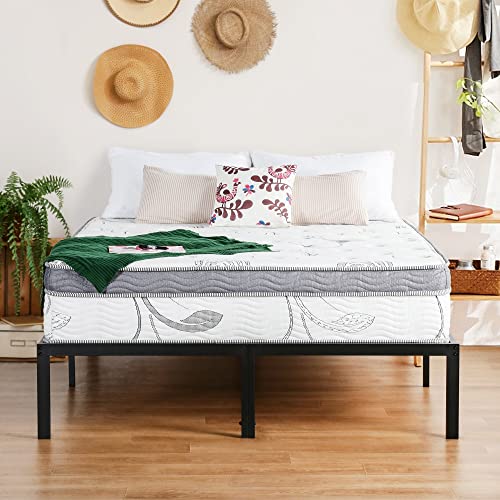 Overstock Sleeplanner 12-inch Hybrid Memory Foam Innerspring Mattress Queen