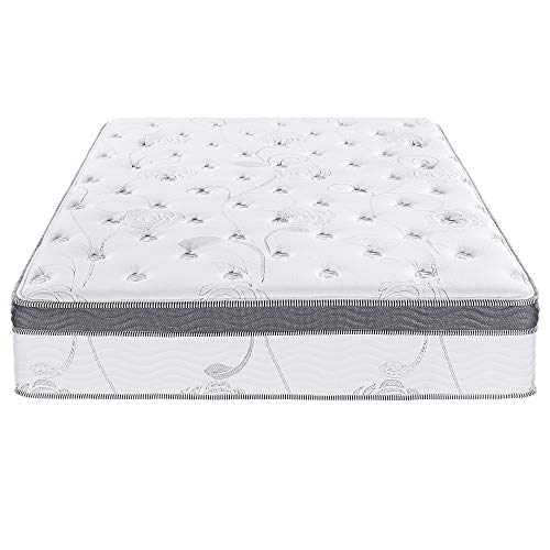 Overstock Sleeplanner 12-inch Hybrid Memory Foam Innerspring Mattress Queen