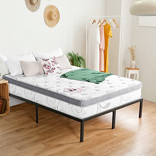 Overstock Sleeplanner 12-inch Hybrid Memory Foam Innerspring Mattress Queen