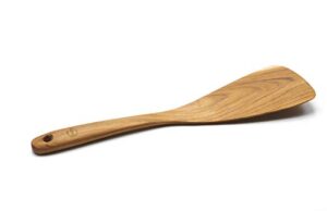 faay 11.5 inch teak wood spatula/turner for right hand | versatile spatula, durable, healthy and high moist resistance for non stick cookware