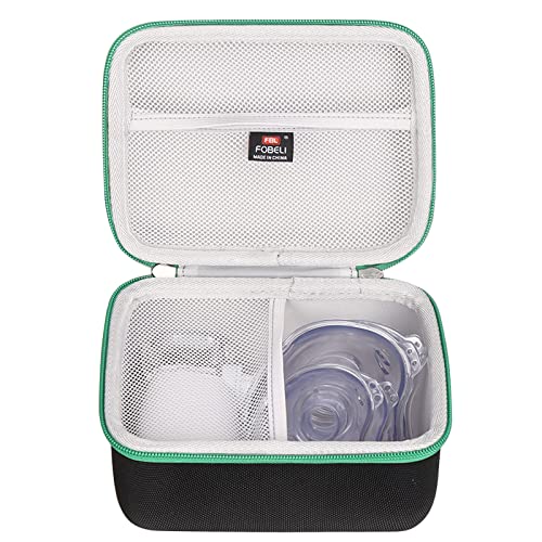 FBLFOBELI Portable Travel Carrying Case for Nebulizer, Handheld Personal Steam Inhalers Nebulizer Machine Storage Bag (Case Only)