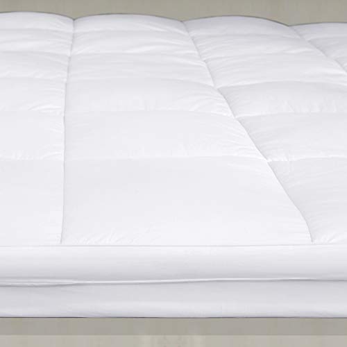 Home Elements 230 Thread Count White Goose Feather Twin Bed/Mattress Topper