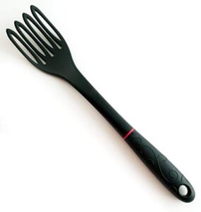 norpro 1728 grip-ez fiskie, 11 inch, the ultimate fork-and-whisk combo, one size, black