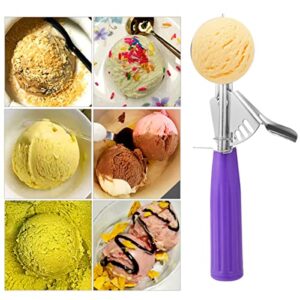 HOMURE H Portion Scoop Set, 3 PCS Cookie Scoops, Ice Cream Scoop, Dishers Scoops, Cupcake Scoop - #16 (2.7 oz), 20 (2 oz), 30 (1.25 oz)