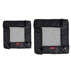 besportble 2pcs outdoor storage bags table organizing mesh bags storage containers camping accessories