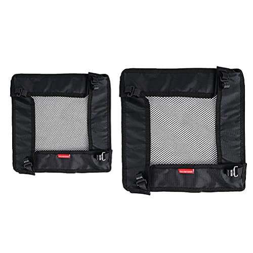 BESPORTBLE 2Pcs Outdoor Storage Bags Table Organizing Mesh Bags Storage Containers Camping Accessories