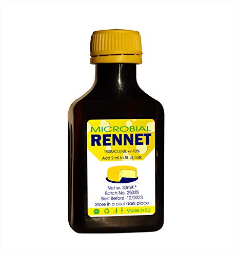 rennet ideal Microbial Liquid RENNET Ideal Coagulant 30ml add 2ml per 1 gallon of milk