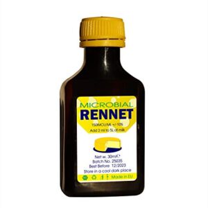 rennet ideal Microbial Liquid RENNET Ideal Coagulant 30ml add 2ml per 1 gallon of milk