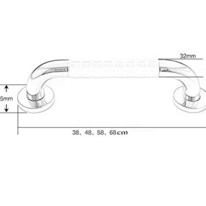 CRODY Bath Wall Attachment Handrails Grab Bar Rails Stainless Steel Bathroom Handrail, Wall-Mounted Towel Rack, Old Man Shower Toilet Safety Handle