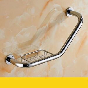 CRODY Bath Wall Attachment Handrails Grab Bar Rails Brushed Stainless Steel Bathroom Grab Bar,Wall Mounted Straight Towel Rack,Shower Aid and Safety Support Rail,with Anti-Slip Bathroom Handle/1