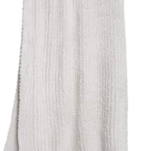 Barefoot Dreams CozyChic Ribbed Throw Almond One Size