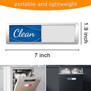 Clean Dirty Magnet for Dishwasher, Dishwasher Magnet Clean Dirty Sign, Super Strong Fridge Magnets, MUZPZ Dirty Clean Dishwasher Magnet Indicator for Kitchen Organization and Storage