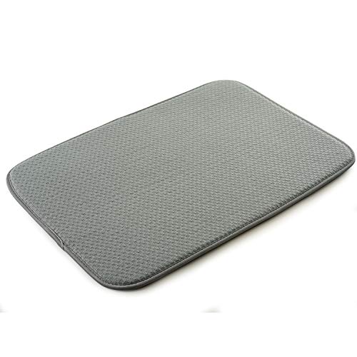 Norpro - 329 Norpro dish drying mat, 18" x 12", gray